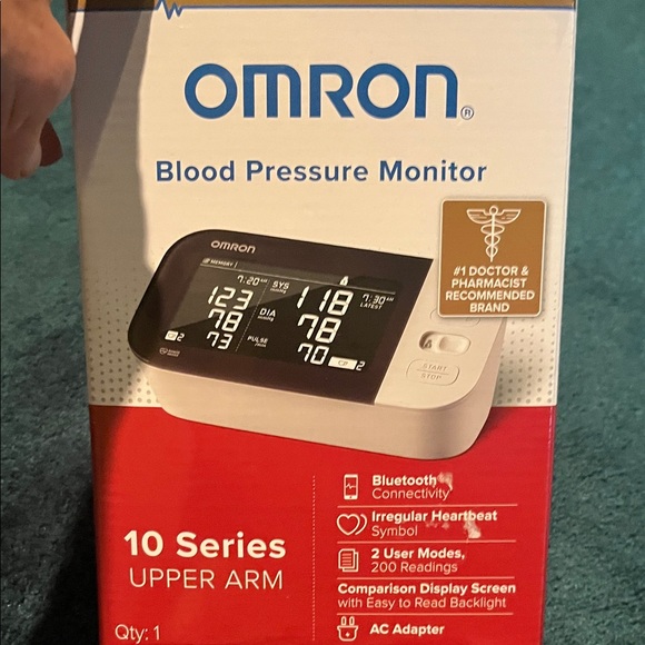 OMRON | Other | Nib Omron Series Upper Arm Blood Pressure Monitor Red ...